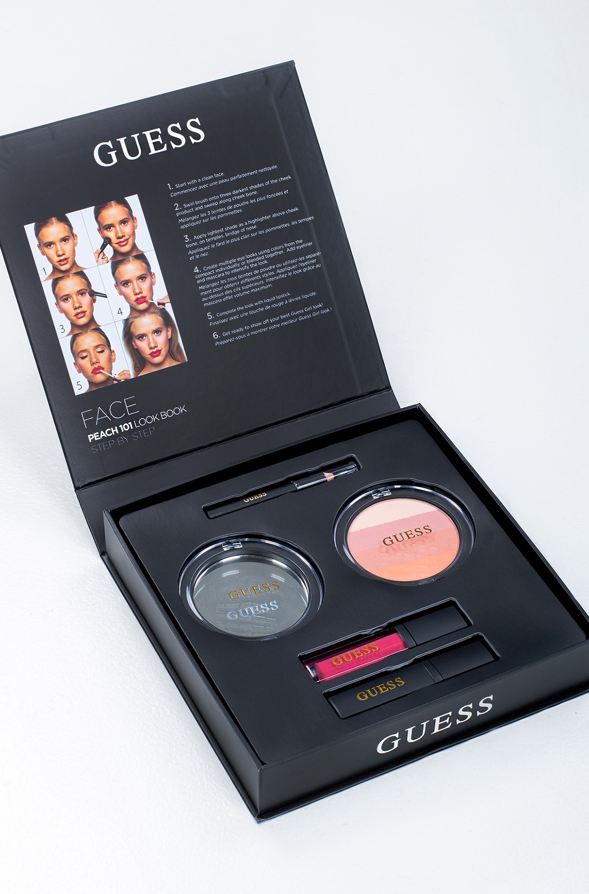 Makeup kit Guess Season 1 Peach 101 FACE KIT Guess, Womens Face care ...