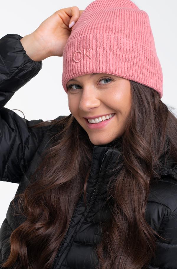 pink Hat CK EMBROIDERY FINE RIB BEANIE K60K612590 Calvin Klein Women Hats pink Hat CK EMBROIDERY FINE RIB BEANIE K60K612590 Calvin Klein Women Hats Denim Dream e store